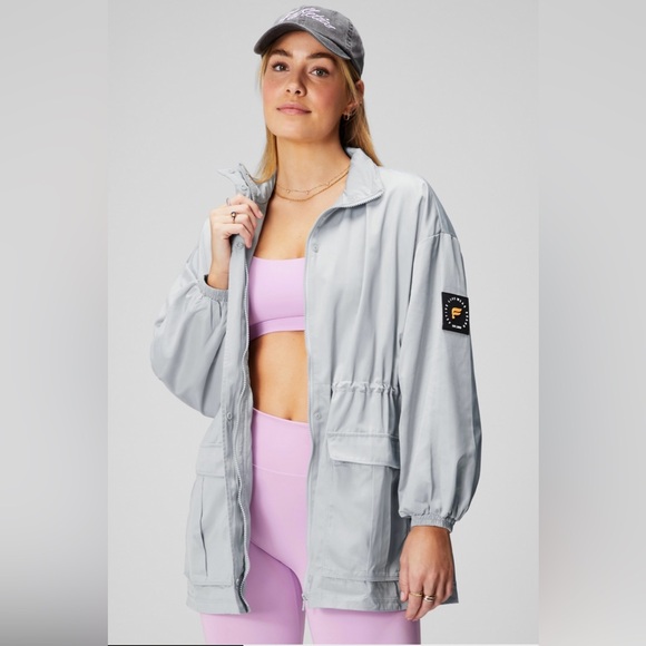 Fabletics | Jackets & Coats | New Fabletics Utility Parka Mineral ...